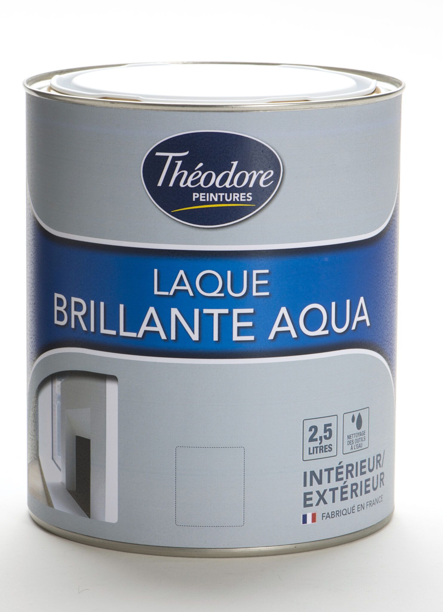 Laque brillante Aqua - Theolaur Peintures