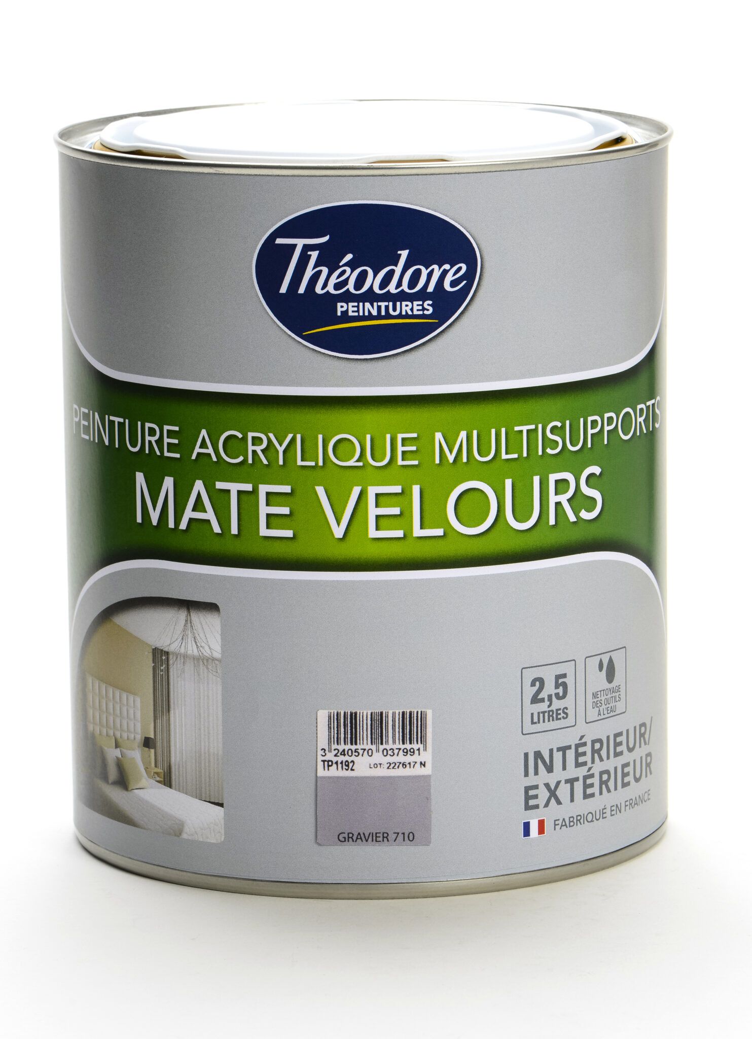 Peinture acrylique mate - Theolaur Peintures